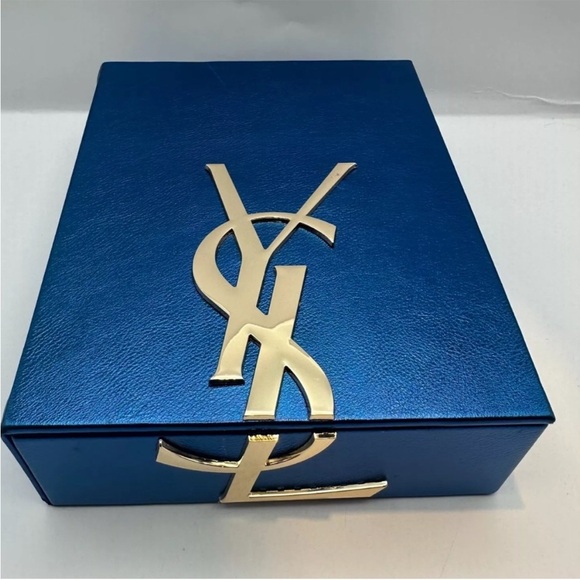 Yves Saint Laurent | Accessories | Yves Saint Laurent Blue And Gold ...